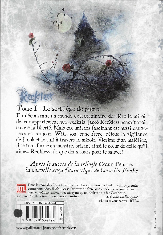 Le Sortilège de pierre - Cornelia FUNKE & Lionel WIGRAM - Fiche livre ...